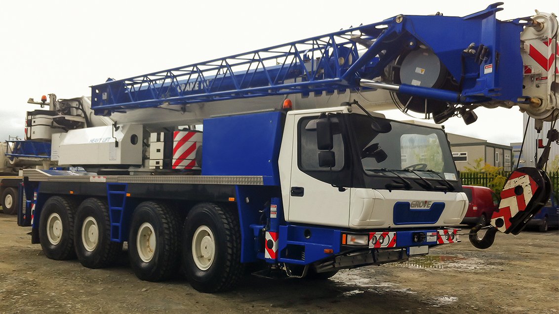 Mobile Cranes by Axle Count - HEAVY LIFTERS
