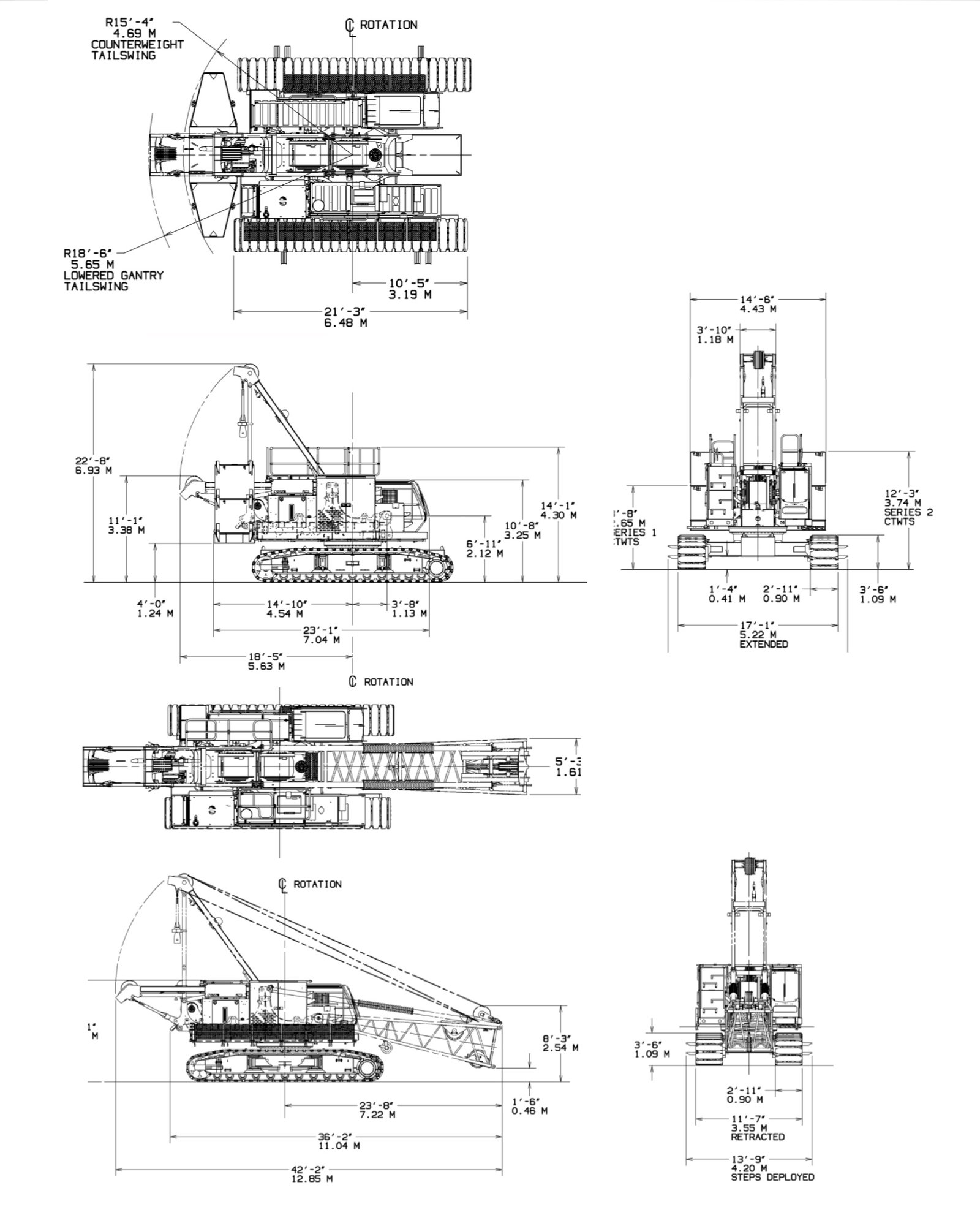 MANITOWOC MLC100-1 Crawler Crane - HEAVY LIFTERS
